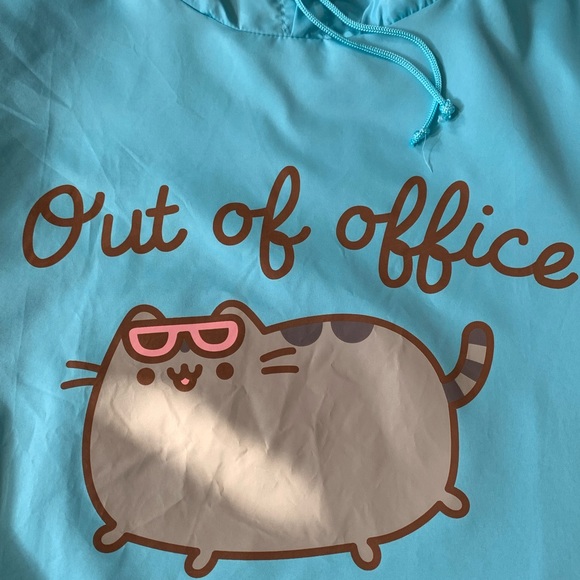 Pusheen | Jackets & Coats | Nwt Pusheen Rain Jacket Windbreaker Out Of ...